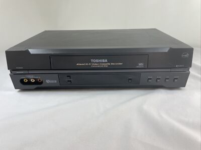 Toshiba VCR 1 Minute Rewind W-522CG 4 Head Hi-Fi Stereo VHS Player (NO ...