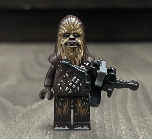 LEGO Star Wars Snow Chewbacca Minifigure (75322) with Crossbow | eBay
