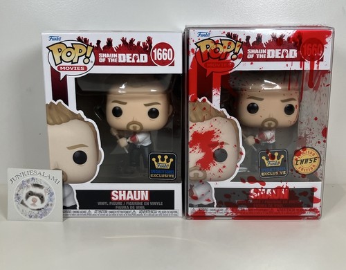 Shaun of the Dead #1660 Shaun Funko Pop! Movies Vinyl Figure Chase ...