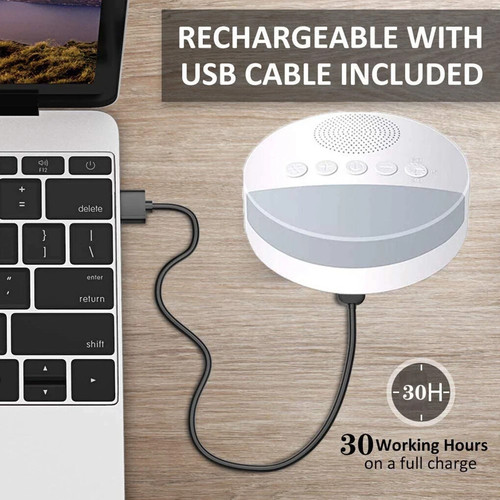 White Noise Sound Machine Sleep Therapy Relaxation for Adults Baby ...