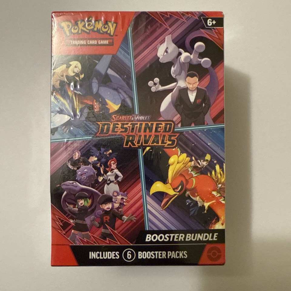Pokémon TCG Destined Rivals Bundle 2 Elite Trainer Boxes + 1 Booster ...