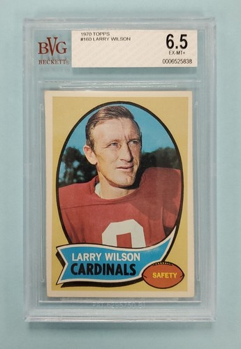 1970 Topps Larry Wilson #160 Card BGS BVG 6.5 | eBay