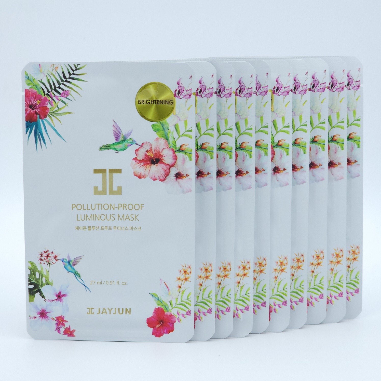 JAYJUN Pollution Proof Luminous Mask 27ml x 10pcs Brightening Glowing K-Beauty | eBay
