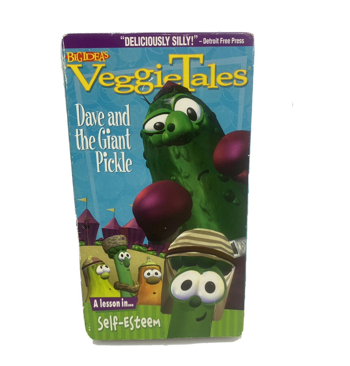 Veggietales Dave And The Giant Pickle Playset