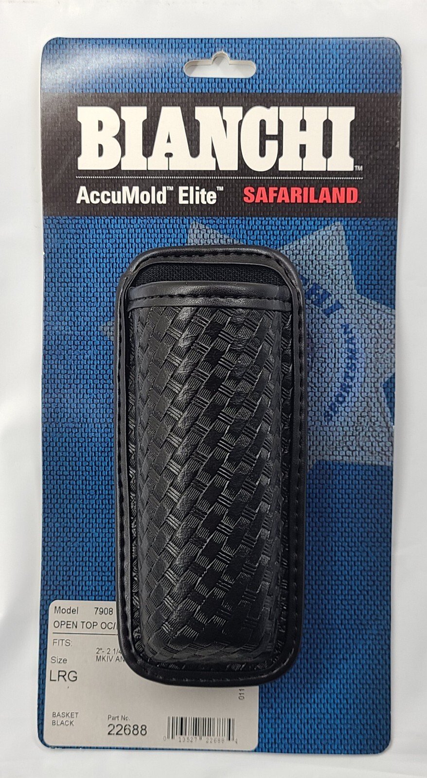 Bianchi 22608 AccuMold Basketweave Elite Open Top OC Pouch for ...