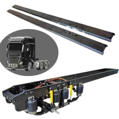 Metal Rear Axle Promote Girder 468mm 1/14 For Tamiya RC Truck Car ...