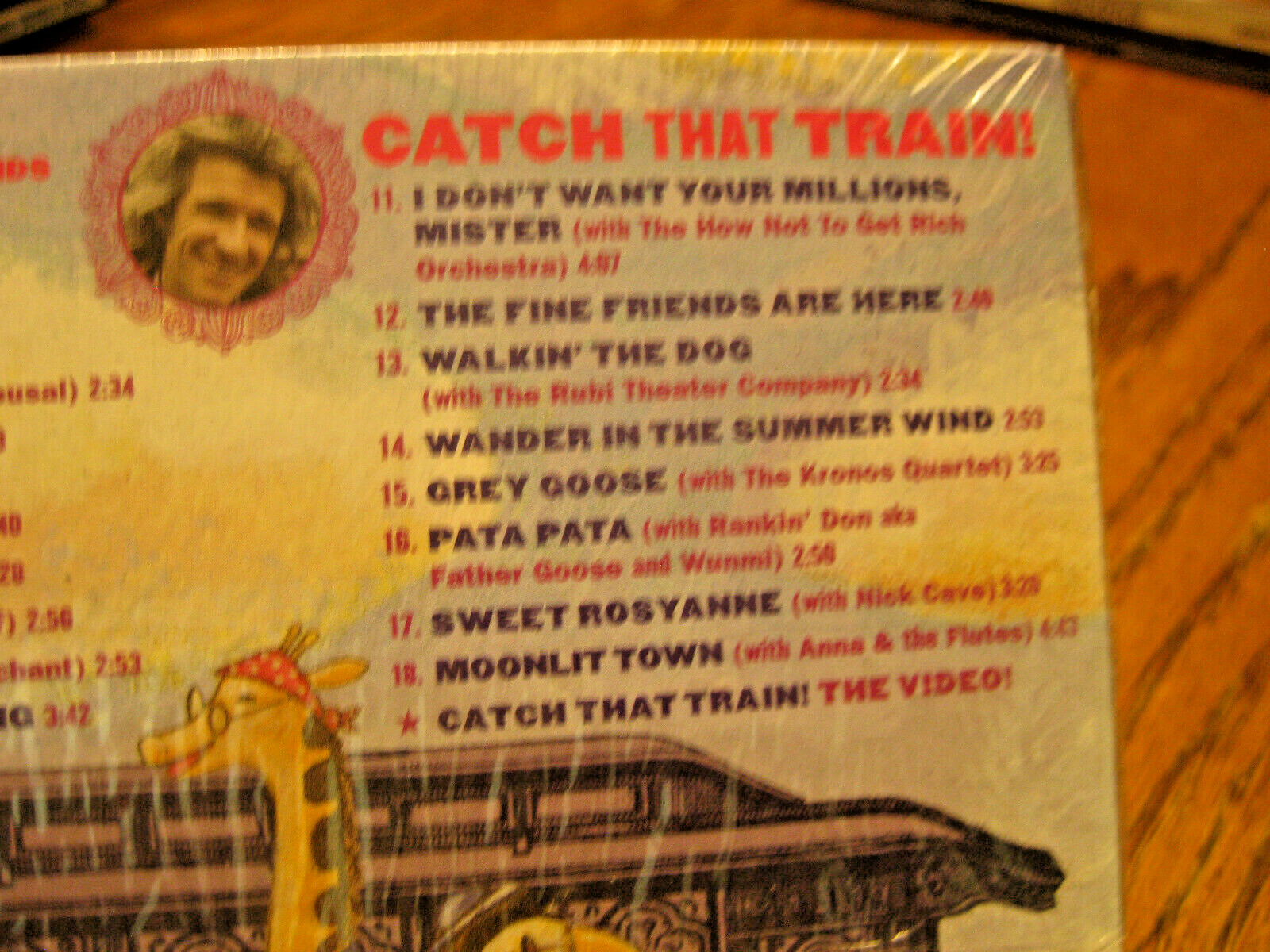 Dan Zanes & Friends CD Catch That Train (2006, Festival Five) NEW ...