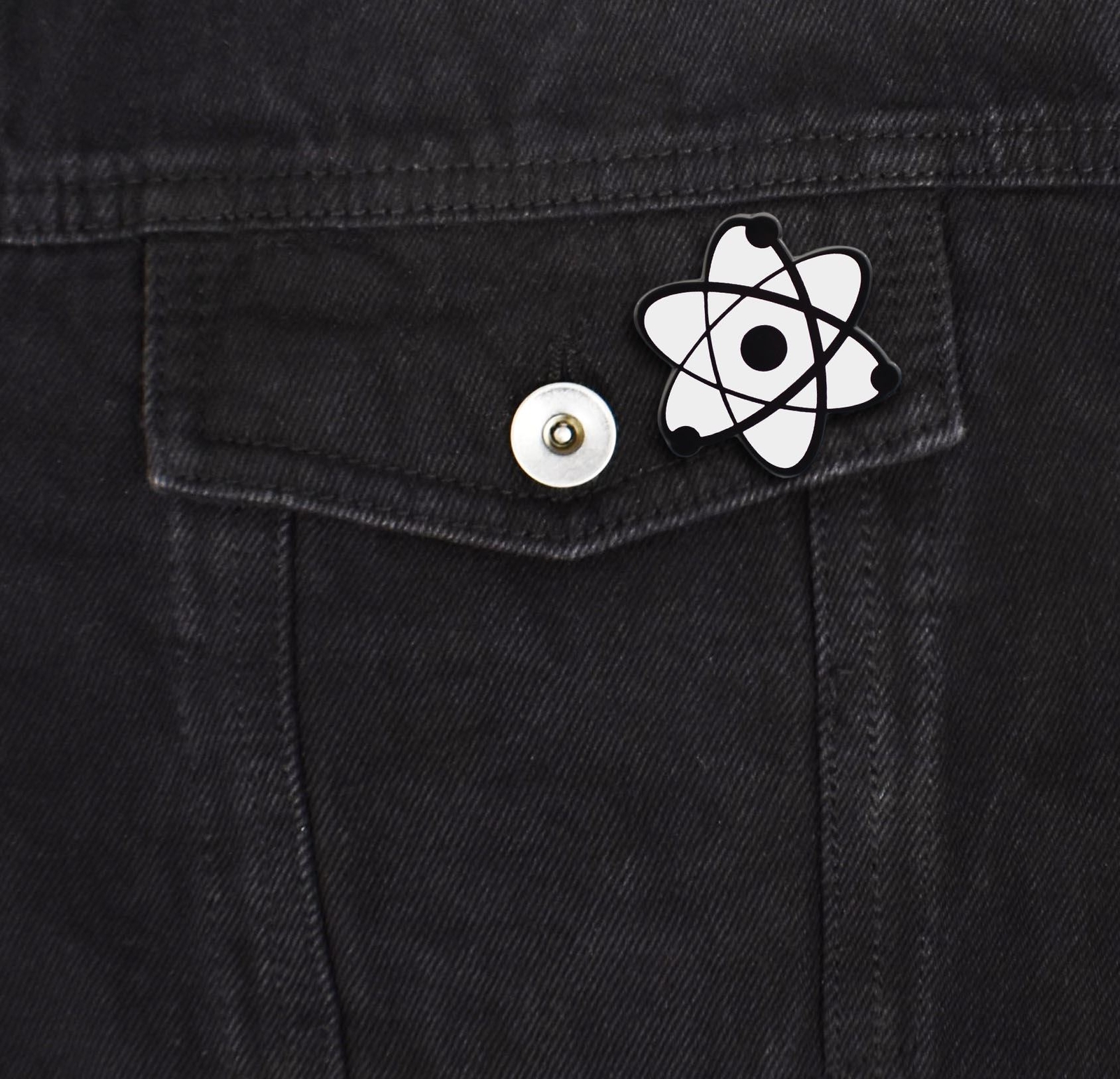 Atomic Symbol Hard Enamel Lapel Pin | eBay