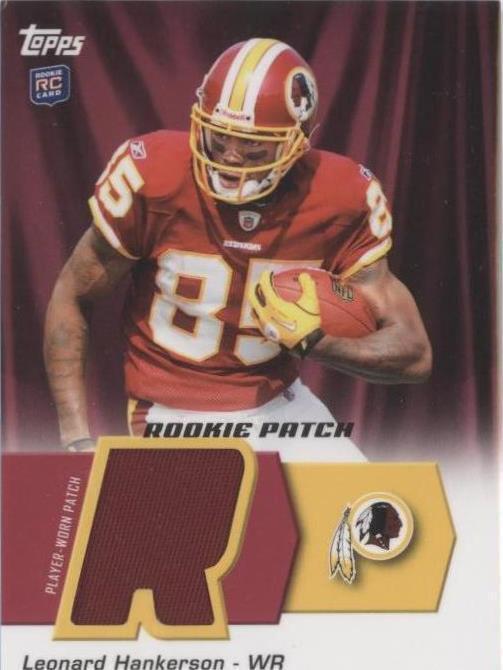 2011 Topps - Rookie Patch Leonard Hankerson #HRP-LH (MEM, RC) for sale ...