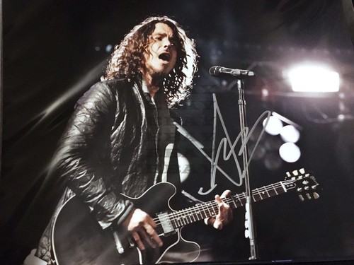 CHRIS CORNELL Audioslave Lead Singer Autographed signed 8x10 Photo ...