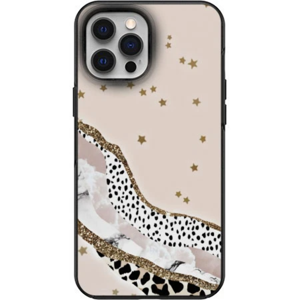 Cute Stars Marble Cheetah print Phone Case for iPhone 7 8 X XS XR SE 11 ...