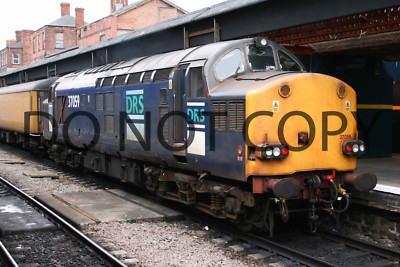 UK DIESEL TRAIN RAILWAY PHOTOGRAPH OF CLASS 37 37059 LOCO. RM37-217 ...