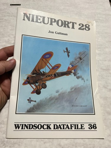 Windsock Datafile No. 036 - Nieuport 28 By Jon Guttman | eBay