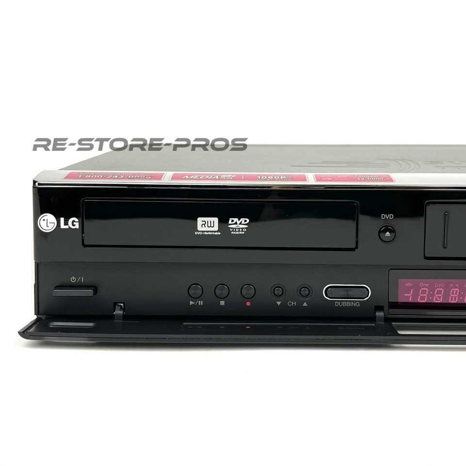LG RC897T DVD VCR Combo Player VHS to DVD Recorder HDMI 1080p Digital ...