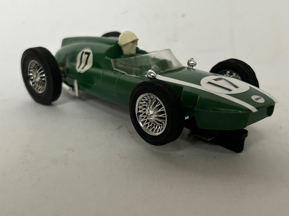 Strombecker Cooper Formula 1 (Green) 1/32 scale slot car with box | eBay