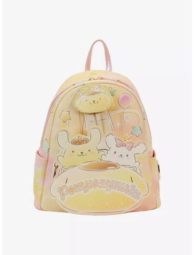NWT Loungefly Pompompurin Rollercoaster Glow-In-The-Dark Mini Backpack ...