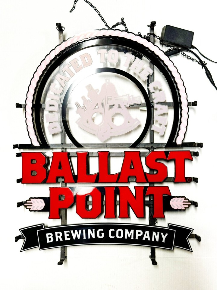 Ballast Point Beer Illuminated Si - Bar Decorative Sign 30"x21" | eBay