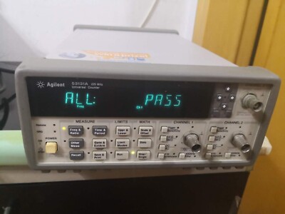 1pcs KEYSIGHT/Agilent/HP 53131A Universal Frequency Counter 3GHZ 3 port ...