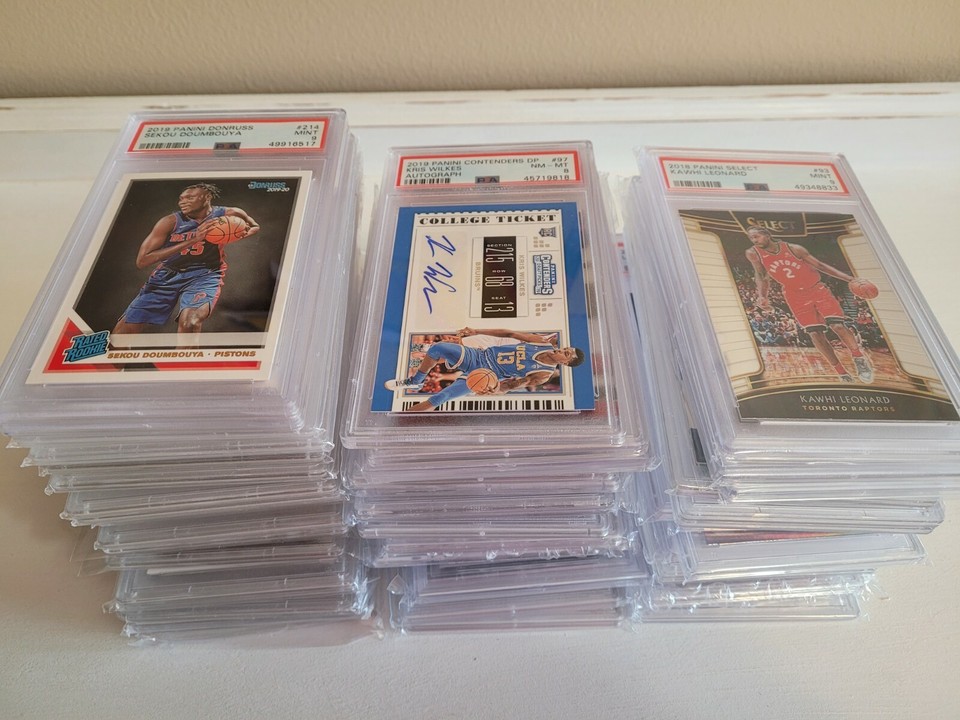PSA BGS GRADED CARD GUARANTEED SEALED FACTORY PACK NBA BASKETBALL RC ...