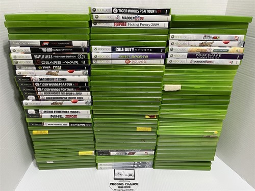 🕹 Wholesale Lot of 100 Empty Xbox 360 + Xbox Video Game Cases -- Fast ...