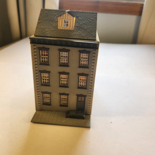 Three Story Gray Apartment Building With Dormers HO Scale | eBay