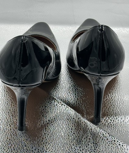 LINEA Paolo Women Sz 10M Black High Heel Patent Leather Shoes EUC! | eBay
