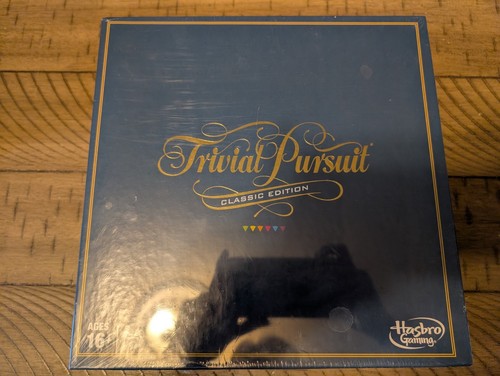 Original Hasbro Trivial Pursuit Classic Edition Trivia Game 2016 NEW ...