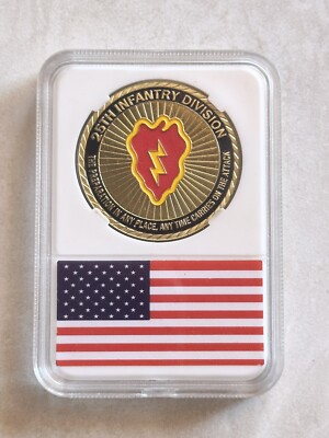 25th Infantry Division Challenge Coin 25 ID USA Fast Shipping, Come ...