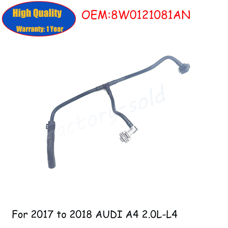 New Radiator Overflow Cooling Tube For 2017 to 2018 AUDI A4 2.0L-L4 ...