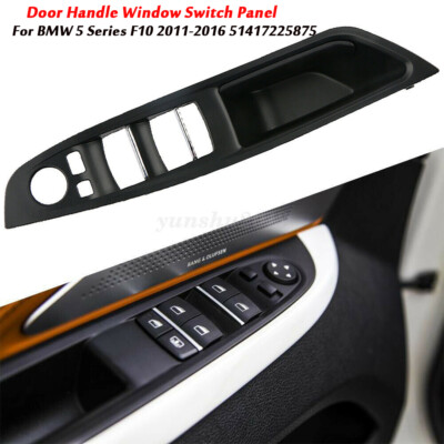 Front Left Door Window Control Switch Panel Trim Bezel For BMW F10 F11 ...