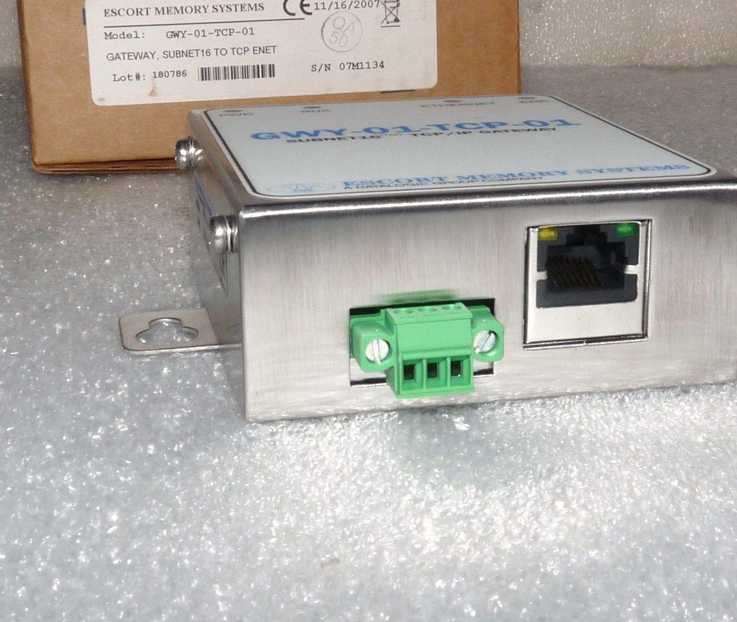 EMS GWY-01-TCP-01 GATEWAY INTERFACE MODULE SUBNET 16 TCP/IP ESCORT NEW ...