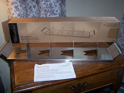 NEW PAMPERED CHEF STAINLESS STEEL BBQ VEGETABLE RACK #2712 NIB | eBay