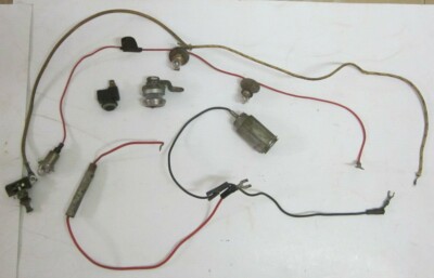 1961 Triumph TR3A TR3 TR2 Dash Wiring Light Switch Parts Lot Used Orig ...