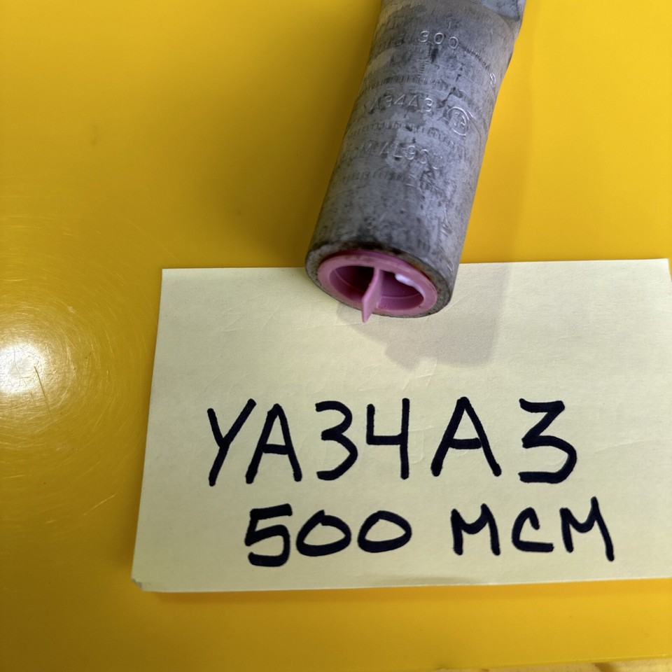 New BURNDY Two-Hole Lug Compression Connector Straight Barrel 500kcmil ...