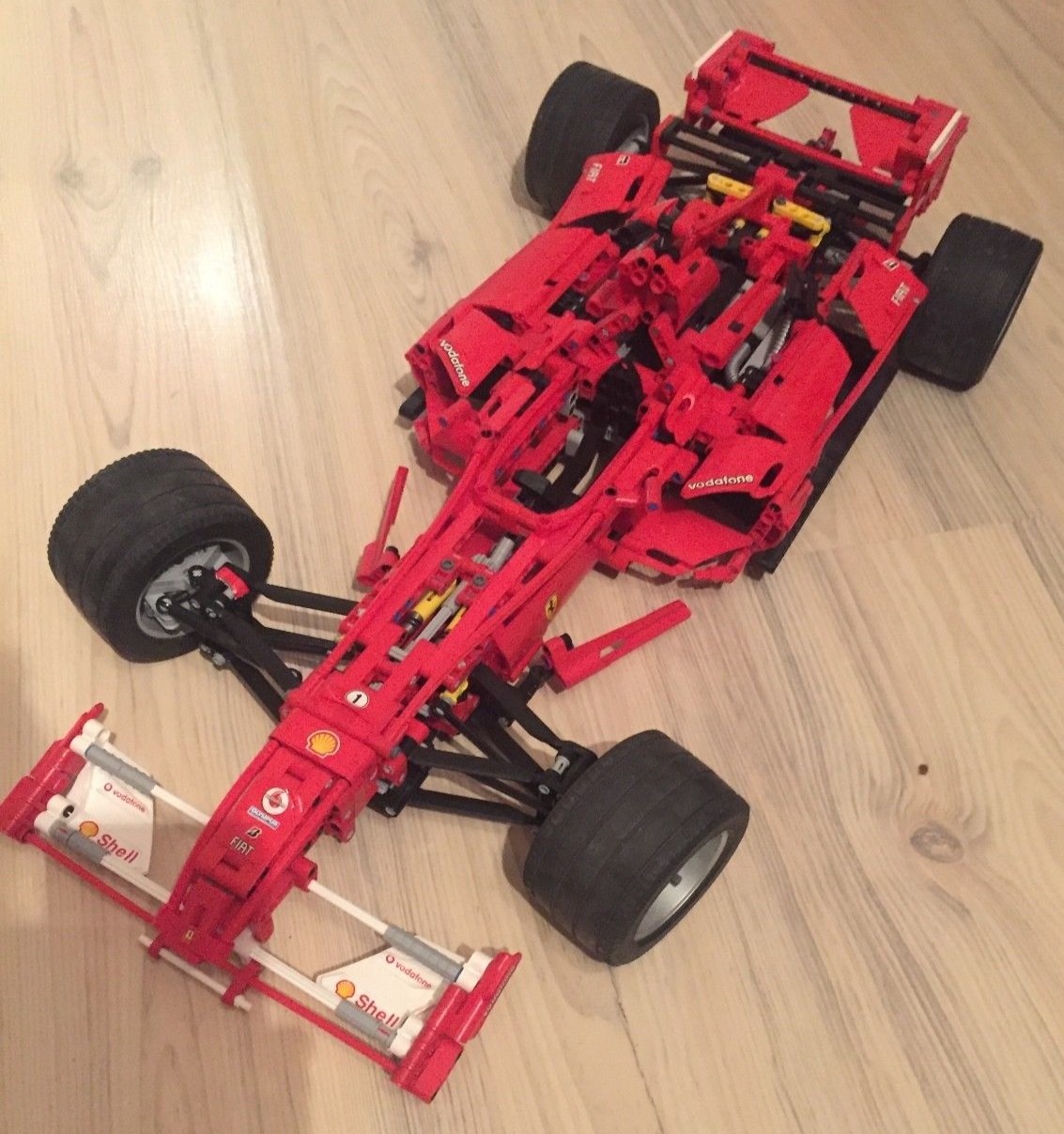 LEGO 8674 Technic Technik Racers Ferrari F1 Racer 1:8 komplett mit OBA ...