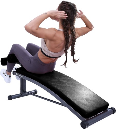Weight Bench for Decline Bench Press Curved Ab Workout Bench | eBay