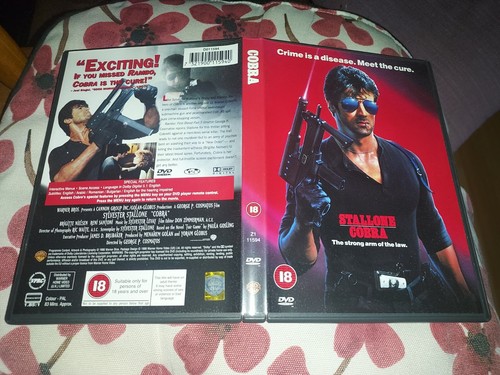Cobra [DVD] [1986] Sylvester Stallone uk dvd region 2 | eBay