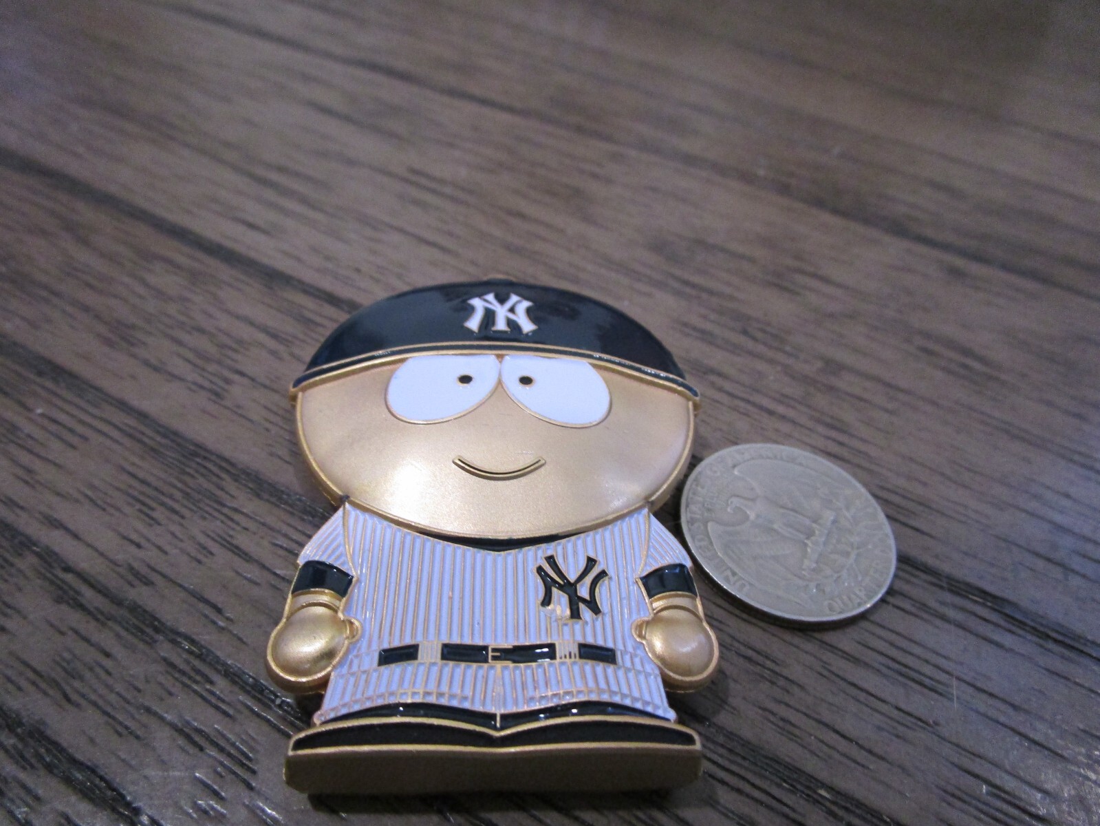 New York Yankees Cartman South Park MLB FUNKO POP Challenge Coin | eBay UK