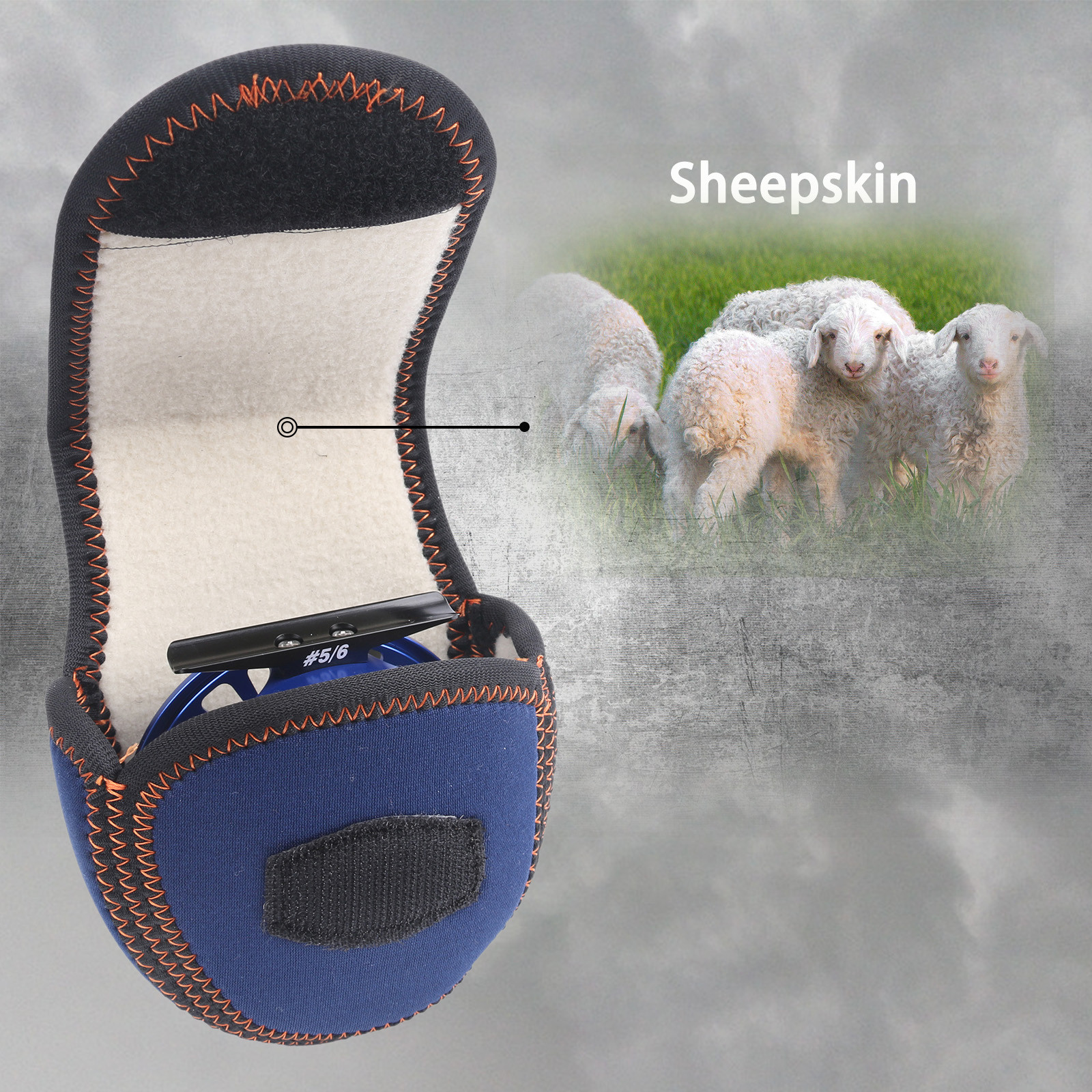 Maxcatch Fly Fishing Reel Pouch, Neoprene Conventional Fishing Reel ...