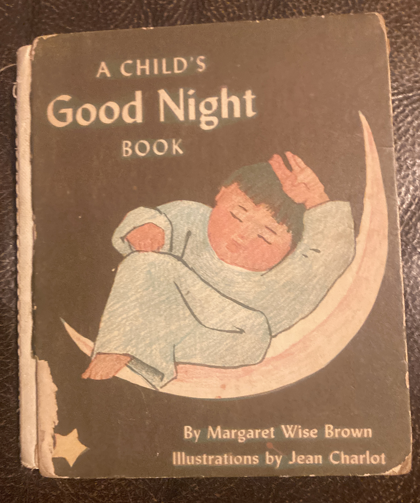 A Child's Good Night Book by Margaret Wise Brown 1943 Vintage 1st ...