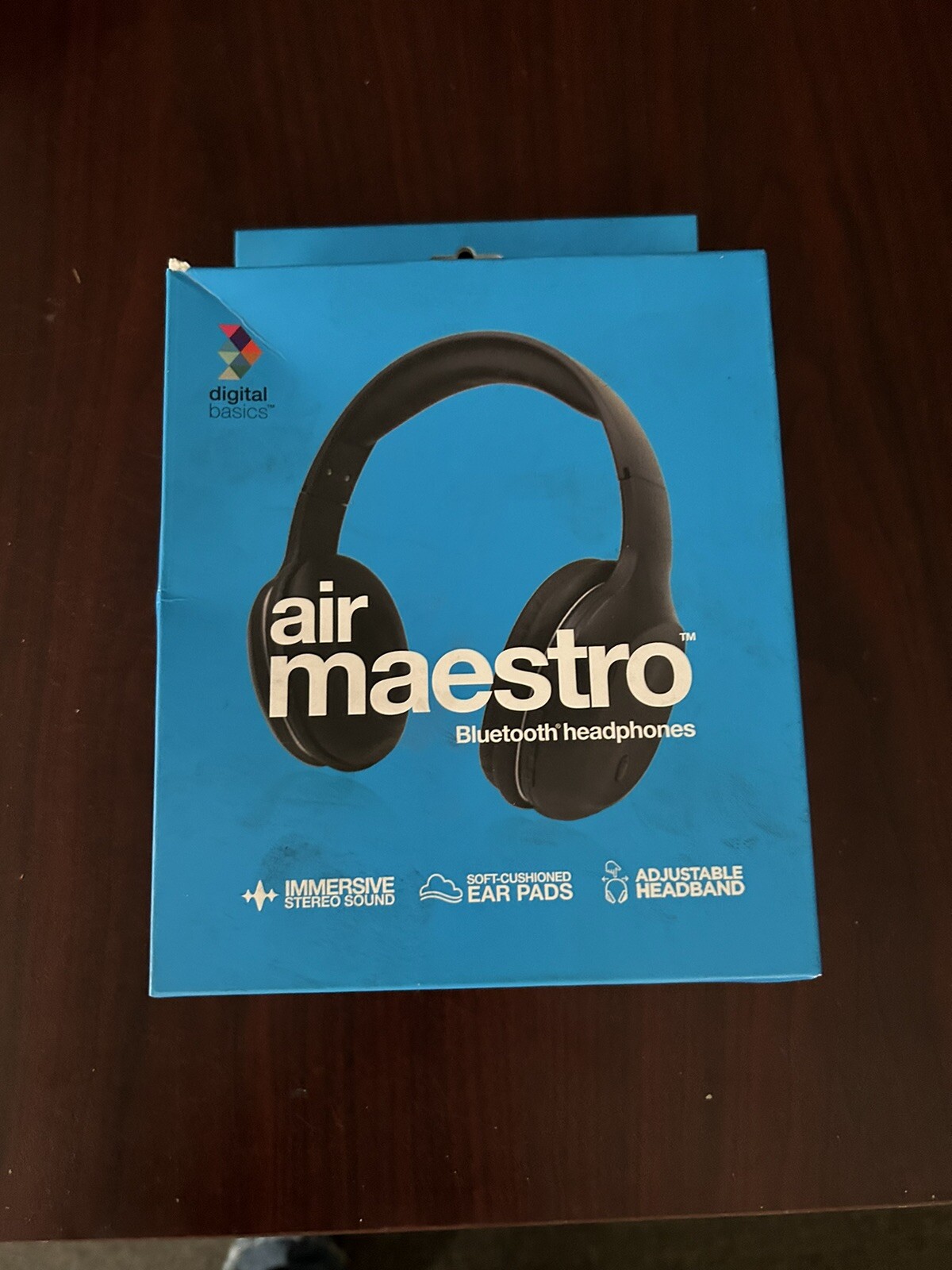 Digital Basics Air Maestro Bluetooth Headphones White~ New | eBay