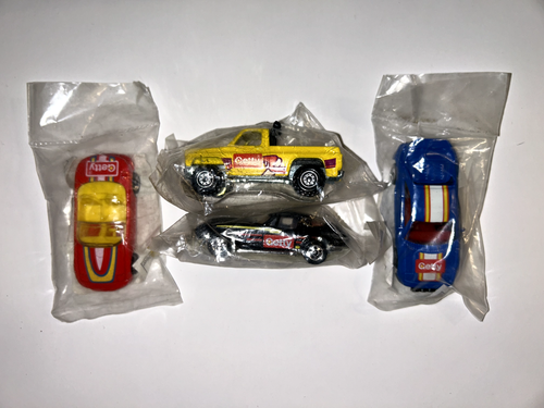 1991 Matel Hotwheels Getty Cars Lot of 4 Different Sealed Rare Lot | eBay