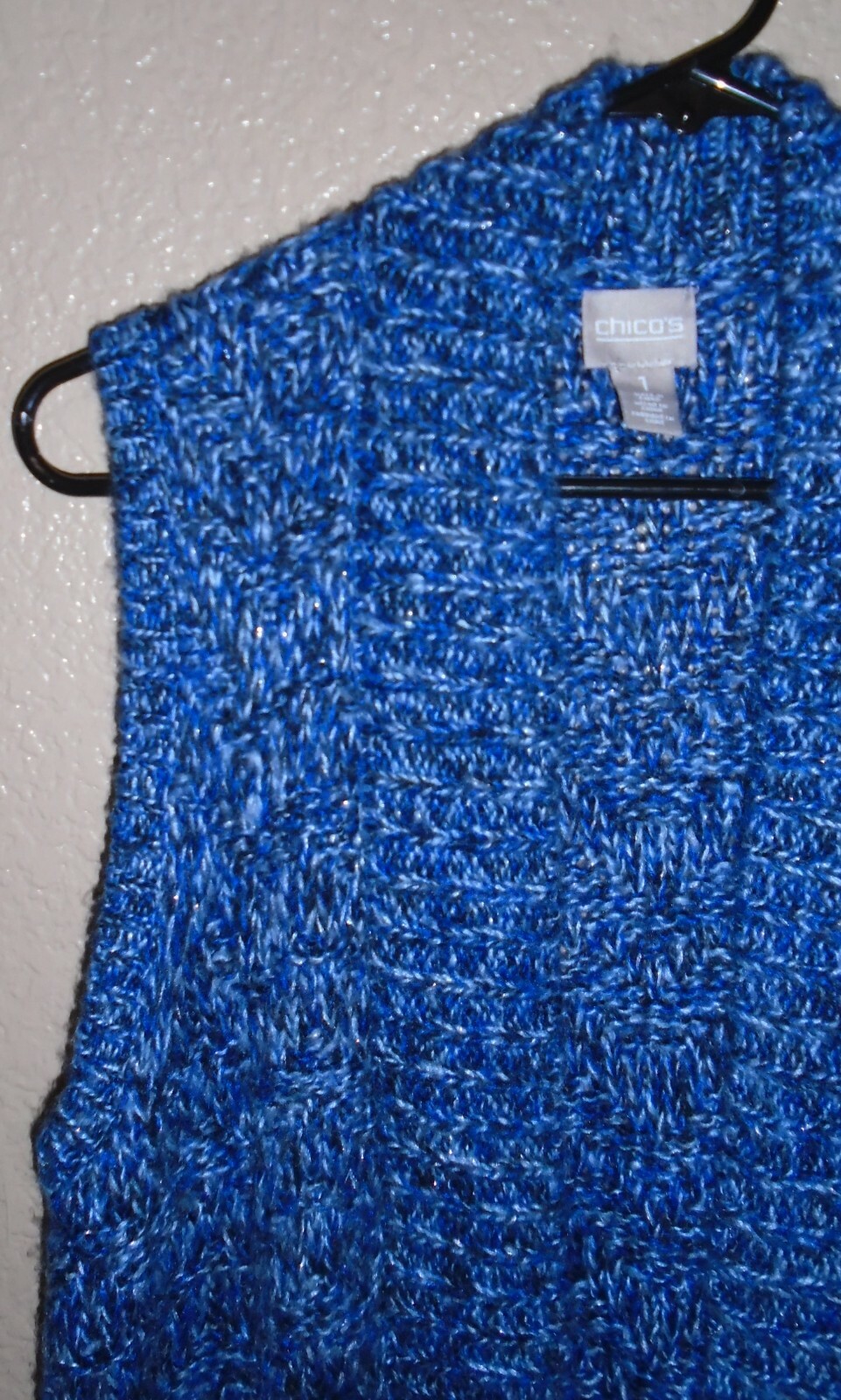 Chico's 1 Fuzzy Duster Cardigan Long Vest Soft Feathery Plush Sweater ...