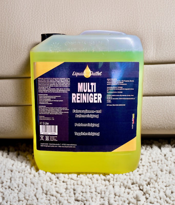 Liquid Outlet Multi Reiniger 5L ️KONZENTRAT ️ Polster Teppich Fleckenentferner | eBay