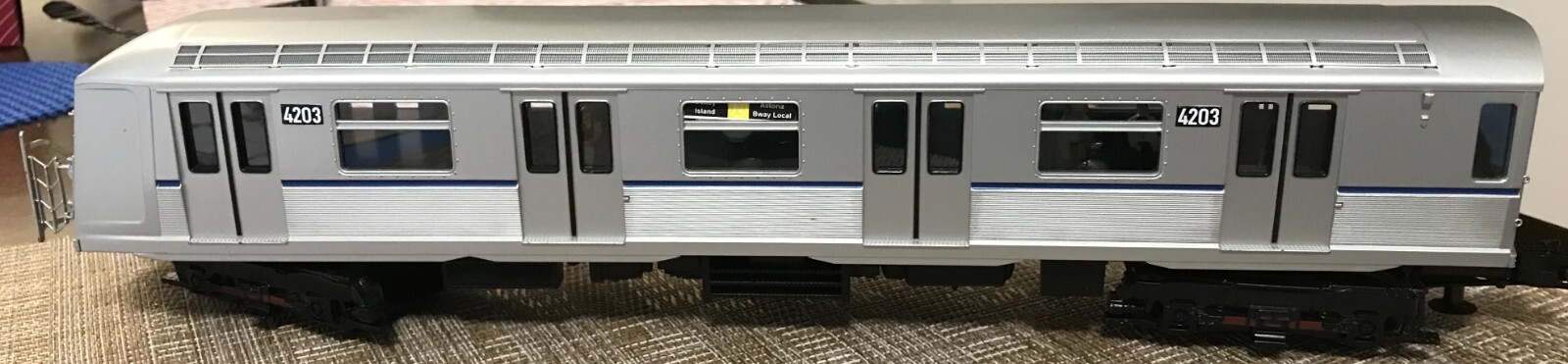 MTH O Scale NYC R40 N Train Subway Car unpowered 1 Passenger car | eBay