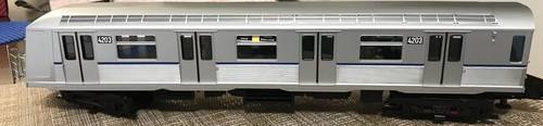 MTH O Scale NYC R40 N Train Subway Car unpowered 1 Passenger car | eBay