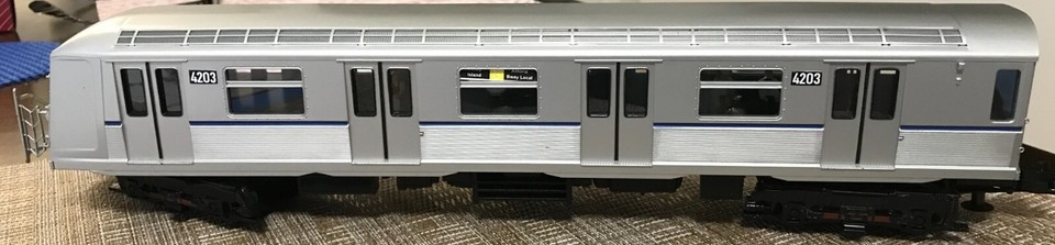MTH O Scale NYC R40 N Train Subway Car unpowered 1 Passenger car | eBay