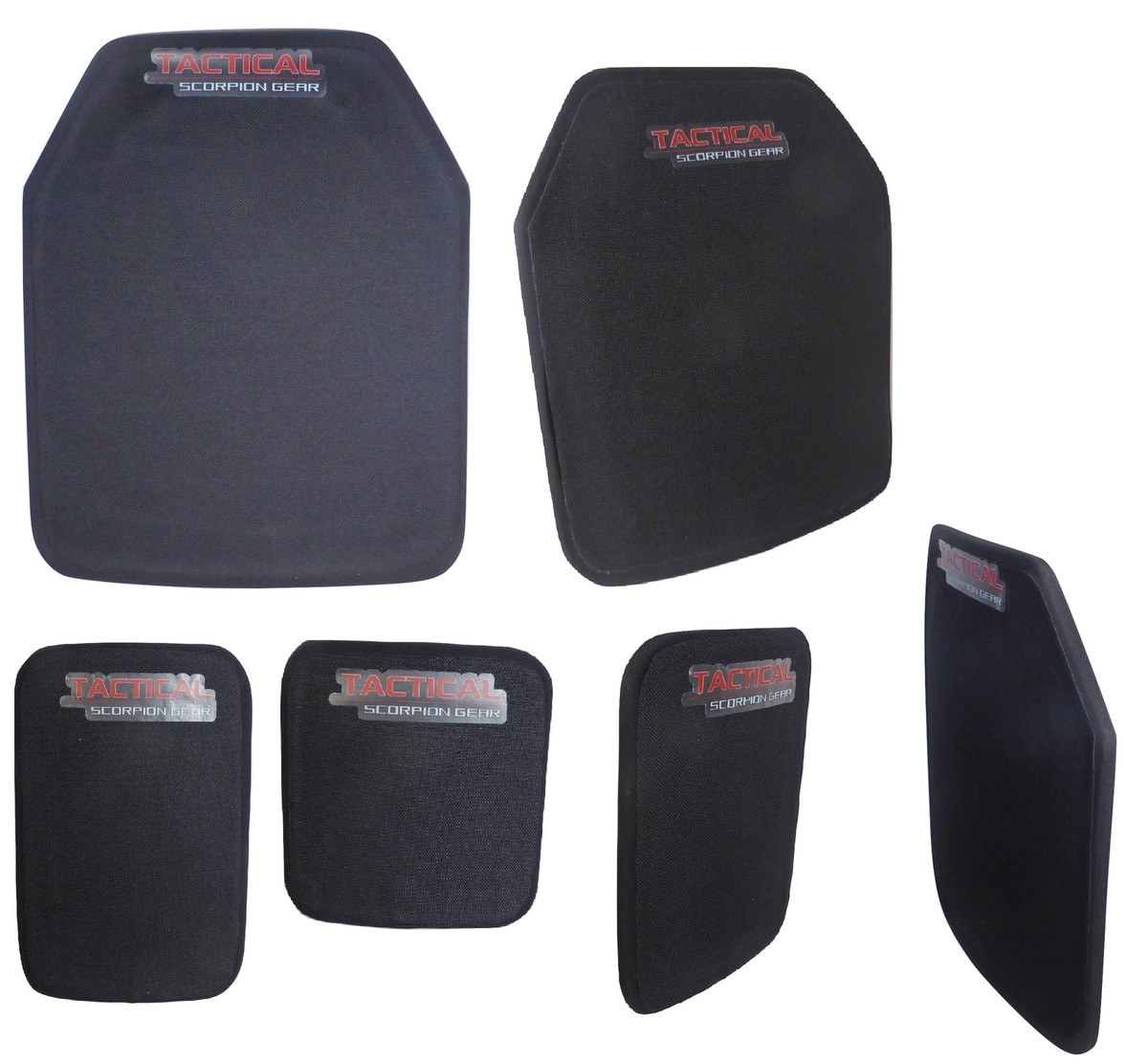 Steel Body Armor Plates Tactical Scorpion Gear Crucible Level RF1/RF2 ...