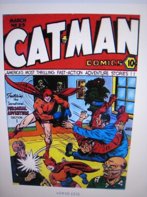 ' Cat-Man ' COMICS #10... 1942 - Holyoke -- ( COVERLESS ) Comic Book | eBay