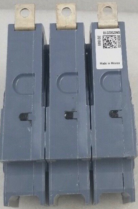 Siemens ITE BQD3100 circuit breaker 3pole 100amp 480VAC type BQD | eBay